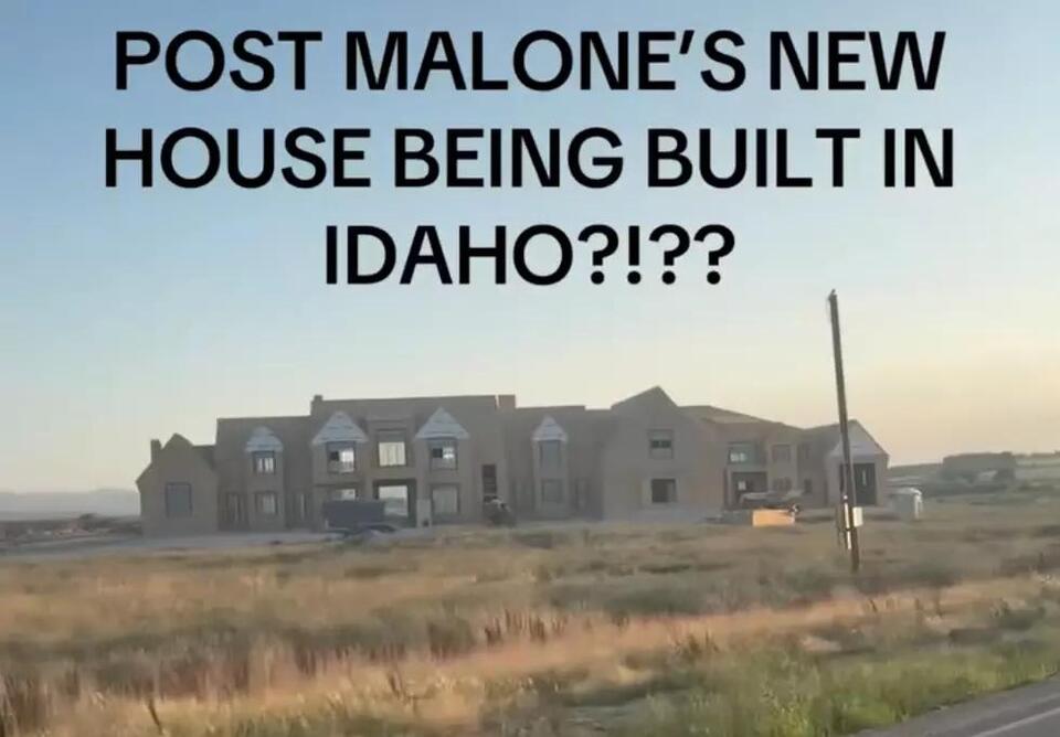 Massive New Home Build in Idaho Sparks Post Malone Rumors - NewsBreak