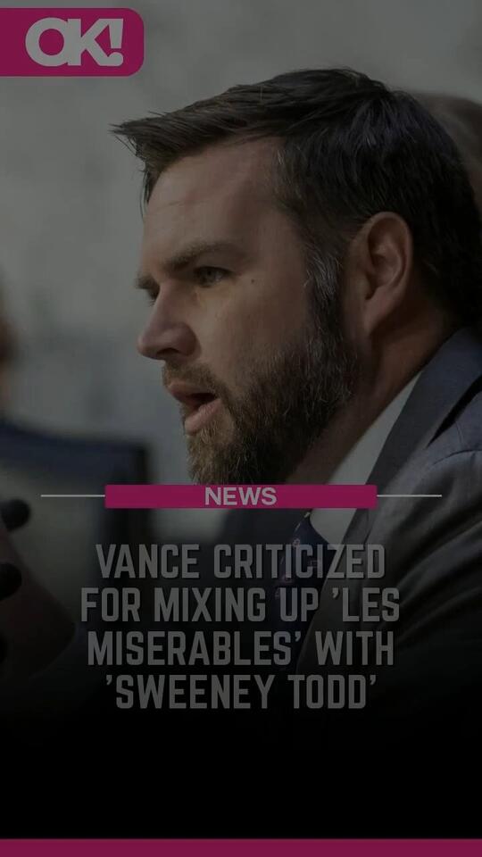 J.D. Vance was ripped to shreds after confusing 'Les Miserables' with ...