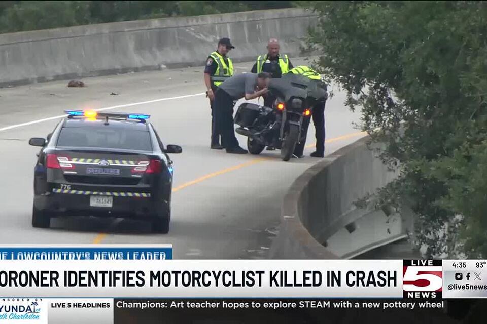 VIDEO: Coroner IDs woman killed in West Ashley motorcycle crash - NewsBreak