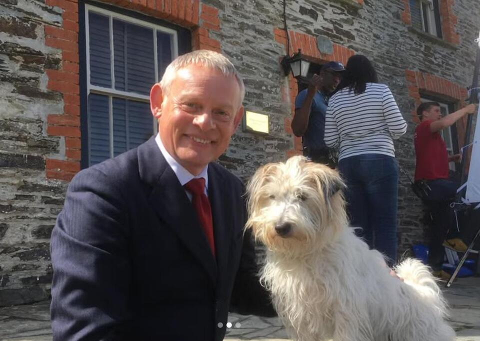 Doc Martin star Martin Clunes announces death of show’s beloved dog ...