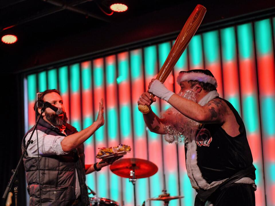 Photos: No Office Holiday Party 2025, Red Christmas edition - NewsBreak