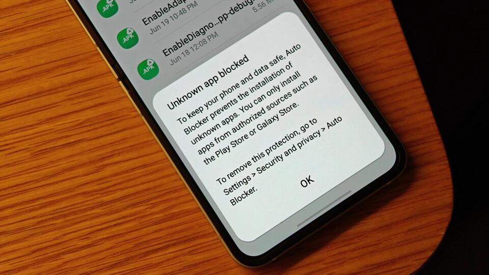 PSA: New Samsung phones block sideloading by default. Here's how to re ...