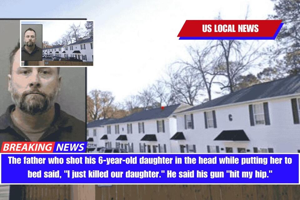 The father who shot his 6-year-old daughter in the head while putting ...