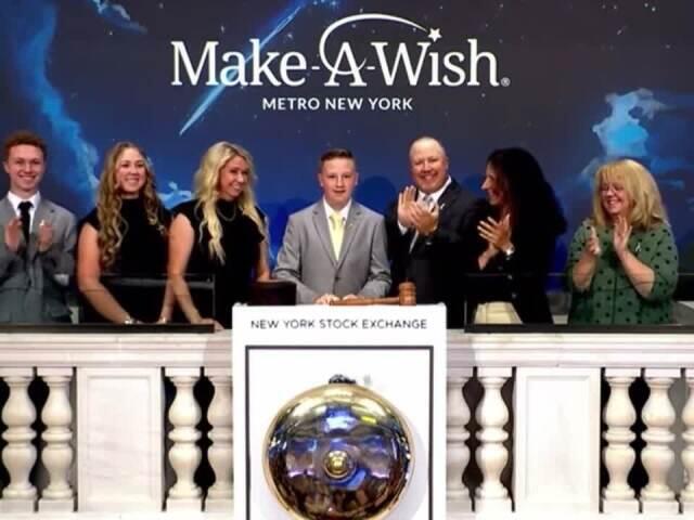 Utah teen rings opening bell at New York Stock Exchange through Make-A ...