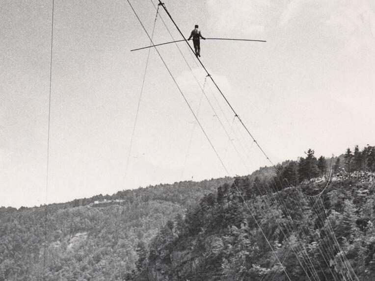 GA History: World Watched Karl Wallenda's Tightrope Walk Over Tallulah ...