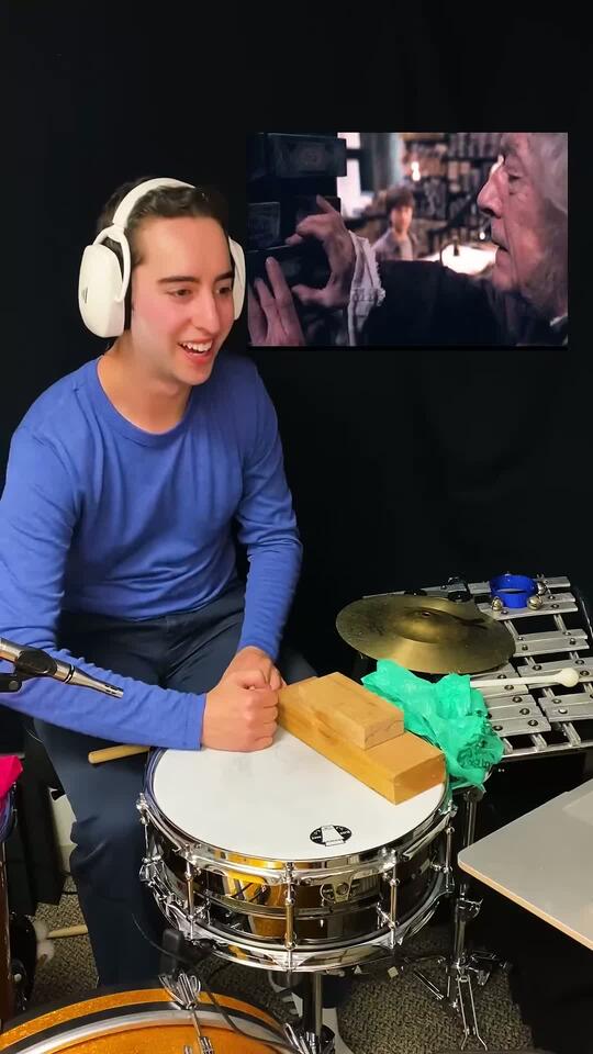 Harry Potter sound effects on drums - NewsBreak