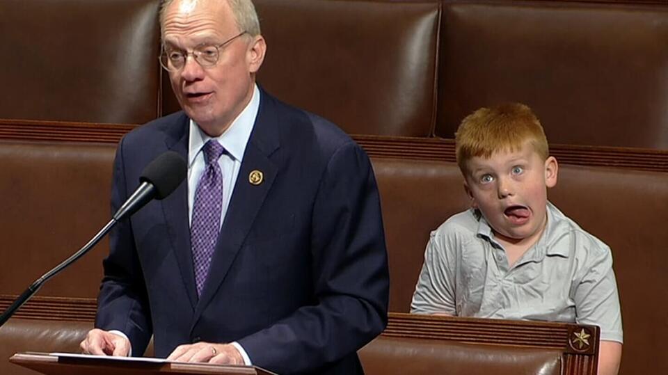 GOP Rep Bashing Trump Verdict Gets Overshadowed by Goofy Son - NewsBreak