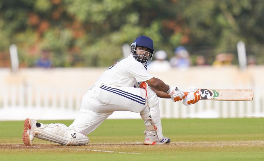 Rishabh Pant scores half-century after retiring hurt against South ...