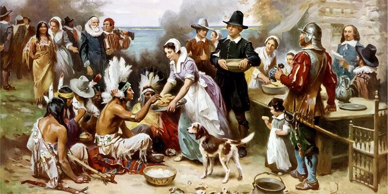 Remembering the Mayflower pilgrims’ first Thanksgiving in America ...