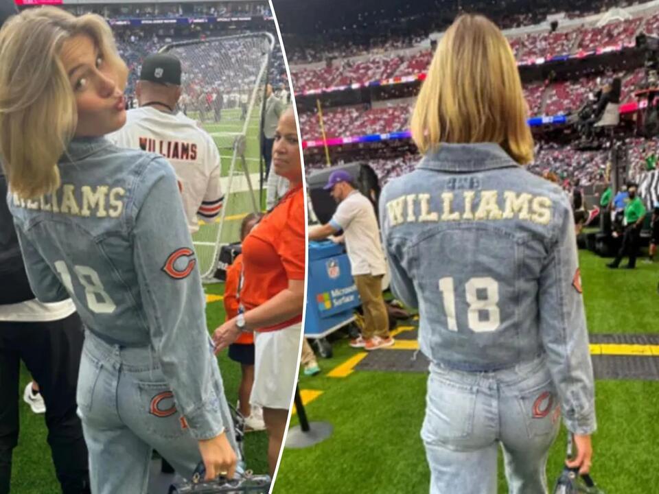 Caleb Williams’ girlfriend Alina Thyregod gives behind-the-scenes ...
