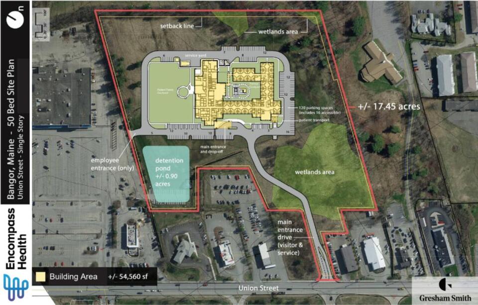 New details emerge of proposed 80-bed rehab hospital in Bangor - NewsBreak