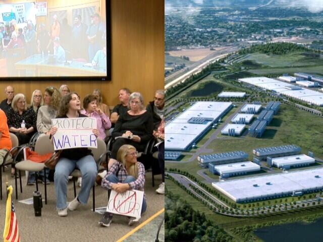 Meeting attendees clash over massive Ozaukee County data center project ...