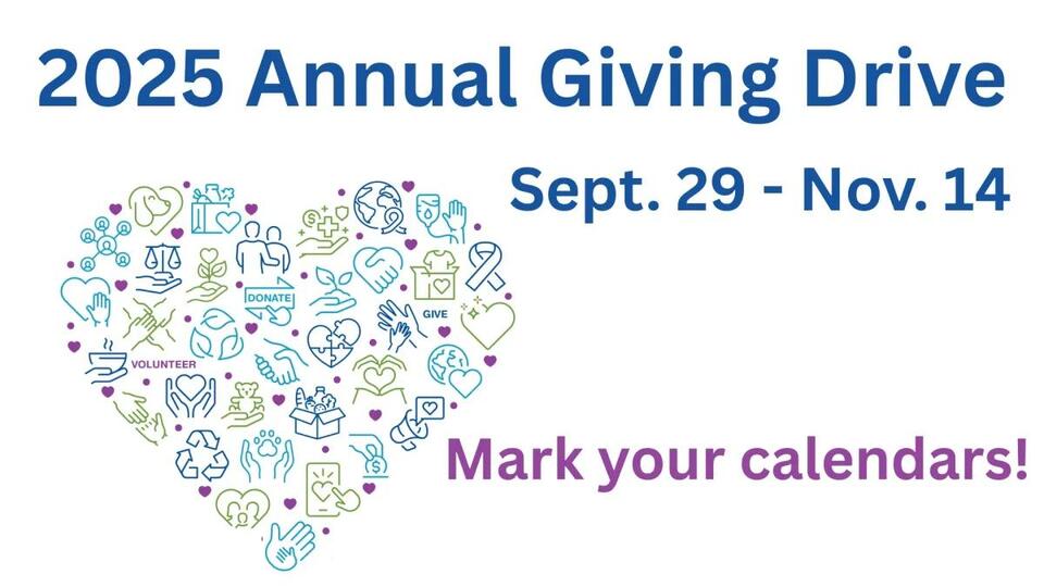 Mark your calendar: The 2025 Annual Giving Drive is almost here ...
