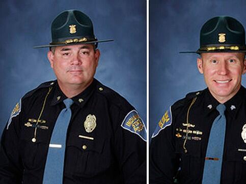 Indiana State Police Bremen Troopers Hit Career Milestone