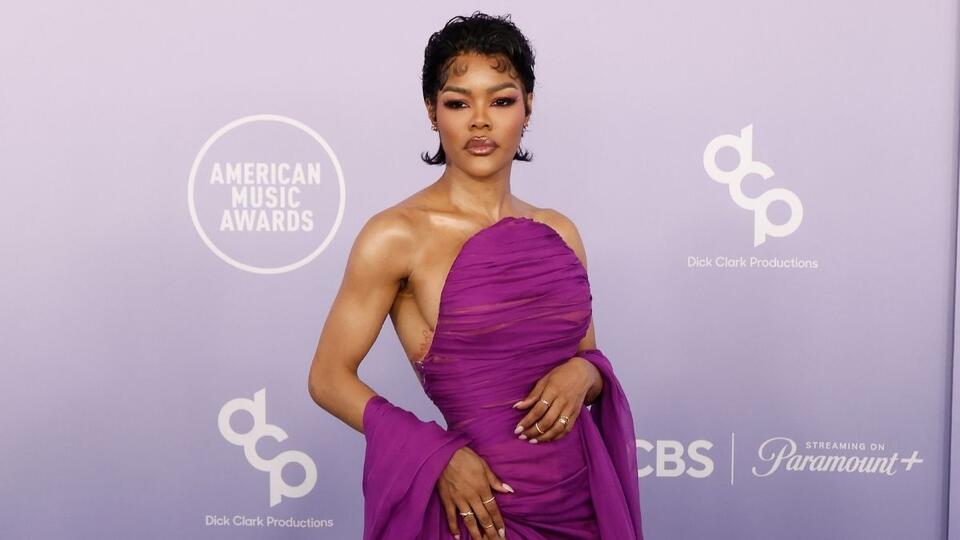 Teyana Taylor’s See-Through Balenciaga Gown Comes With a Sky-High Slit ...