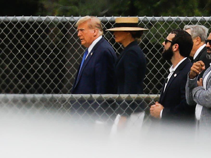 Melania, Barron Trump Pictured for First Time Since Trump Verdict–With ...