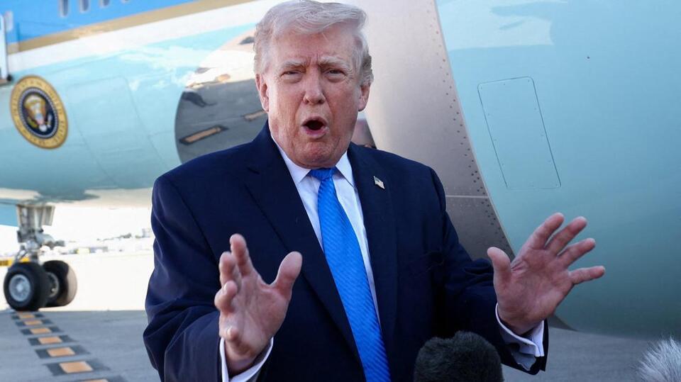 Trump Unleashes Bonkers Rant Contradicting Himself Over War - NewsBreak