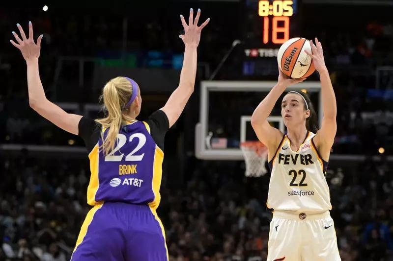 WNBA Issues 4-Word Response to Viral Caitlin Clark, Cameron Brink ...