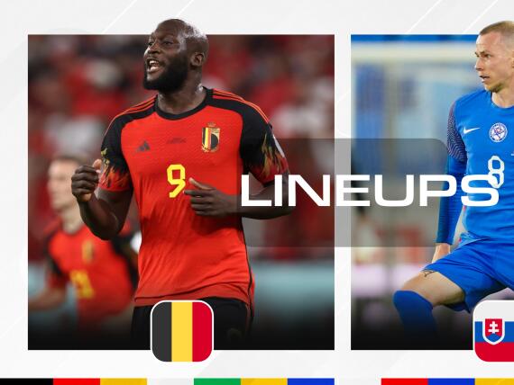 Belgium vs. Slovakia lineups, starting 11: Kevin De Bruyne and Romelu ...