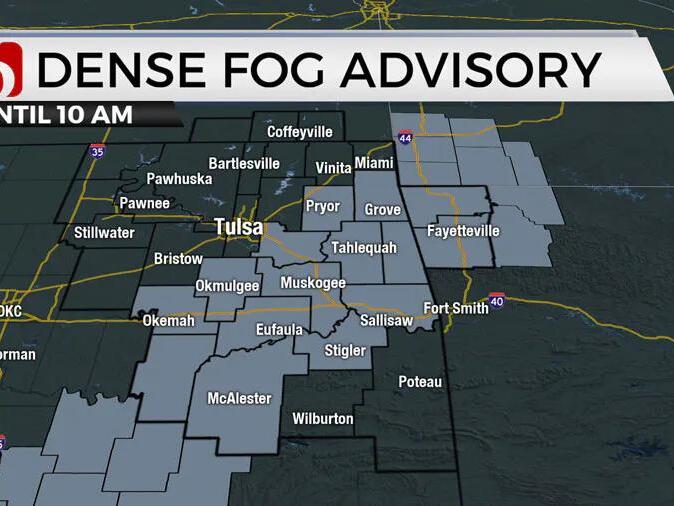 Fog Advisory, Calmer Weather Underway Monday; Storm Chances Later This Week
