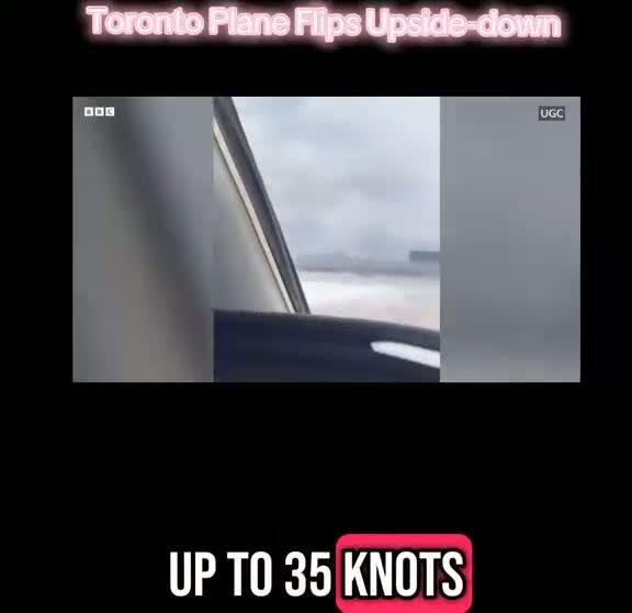 New footage of Toronto plane incident shows the delta plane crash ...