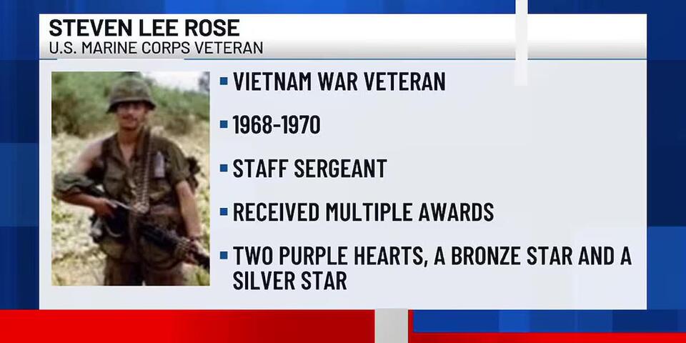 Saluting the Suncoast: U.S. Marine Corp veteran Steven Lee Rose - NewsBreak