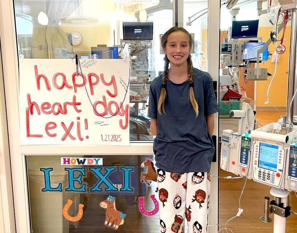 Anderson family shares good news: 'Lexi has her new heart' - NewsBreak