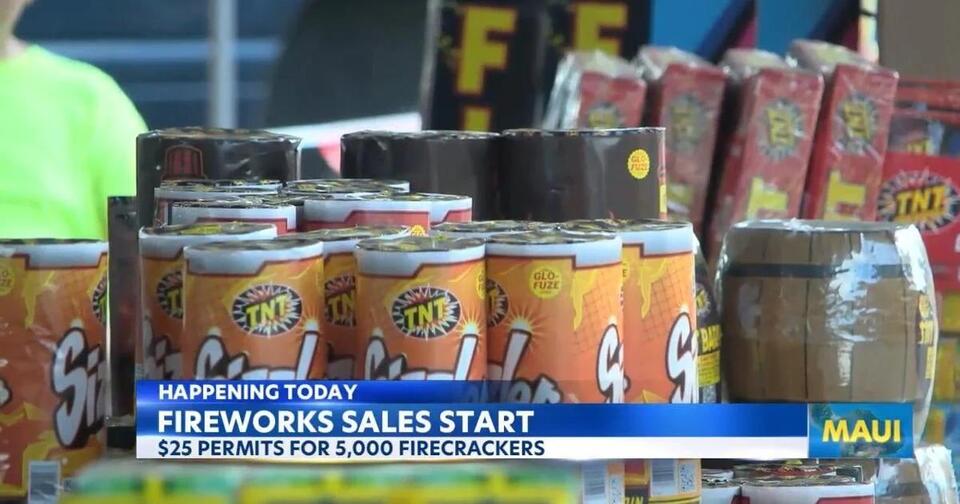 Hawaii fireworks permits, rules, and no-burn periods for New Year’s Eve