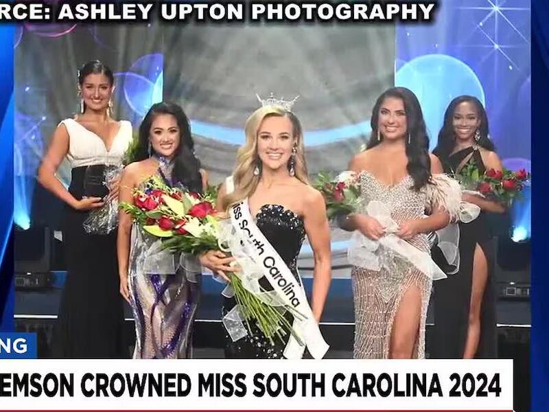Miss Clemson crowned title winner of Miss South Carolina 2024