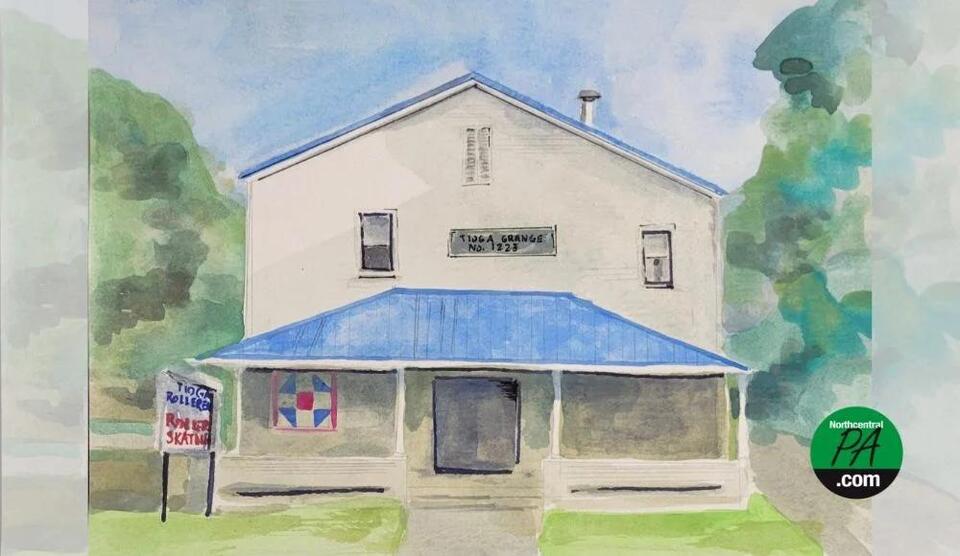 'Remembering Tioga' gallery show features local artist's watercolors ...