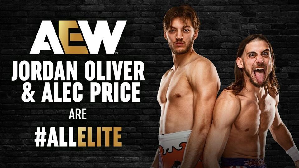 Alec Price & Jordan Oliver officially under AEW contracts - NewsBreak