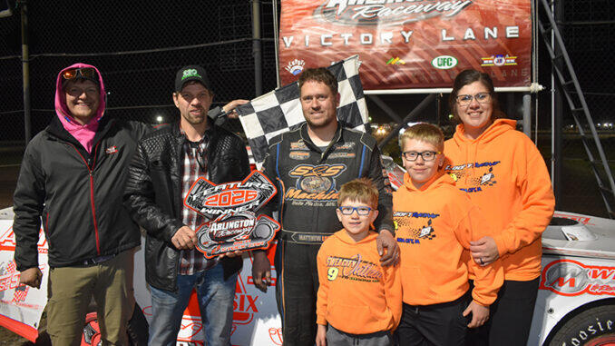 Looft Charges From Ninth To Win Arlington Stock Car Feature - NewsBreak
