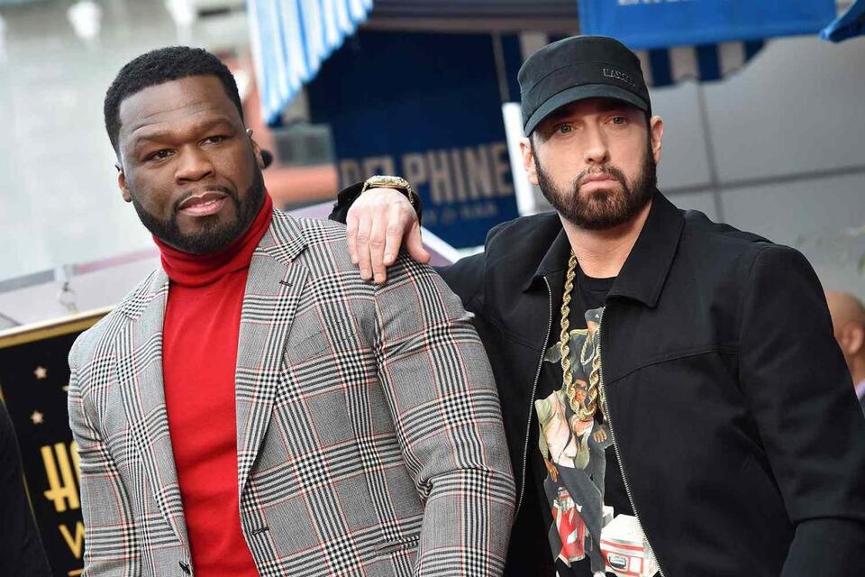 50 Cent Congratulates Eminem on Becoming a Grandpa After His Daughter ...