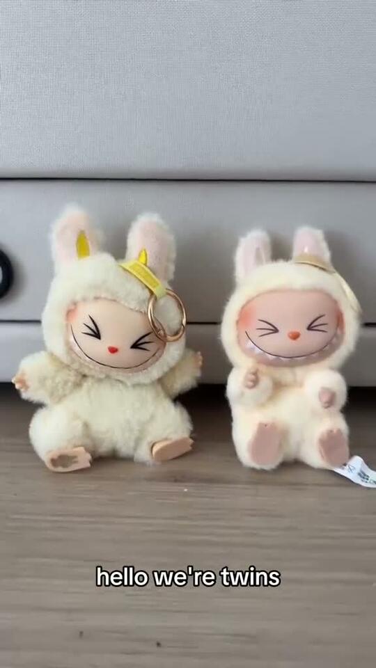 My lafufu and labubu Sisi!! Which is which?? #labubuthemonsters #labubu ...