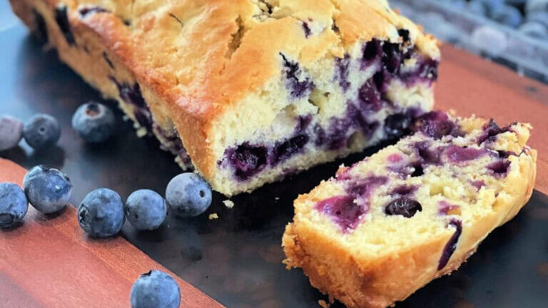 Easy Homemade Blueberry Cream Cheese Bread Recipe – Soft, Flavorful ...