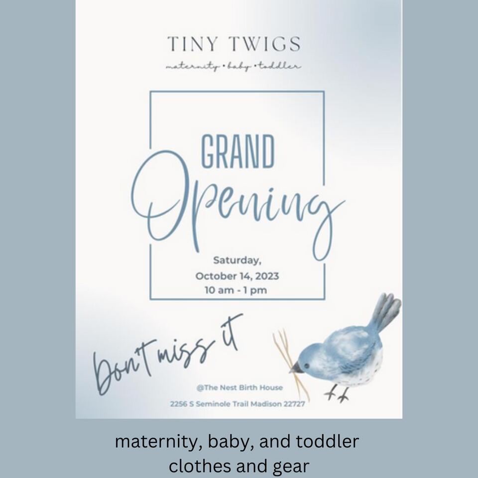 Tiny Twigs baby and toddler clothes grand opening in Madison - NewsBreak