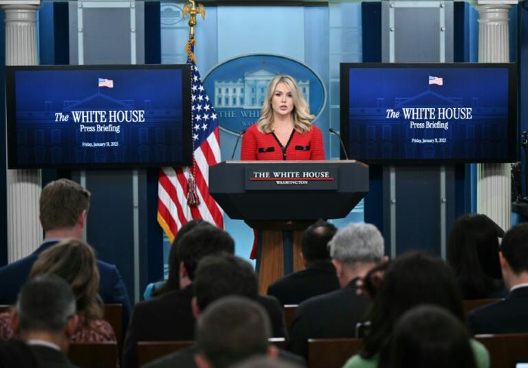 Podcaster debut marks new era for White House press room - NewsBreak