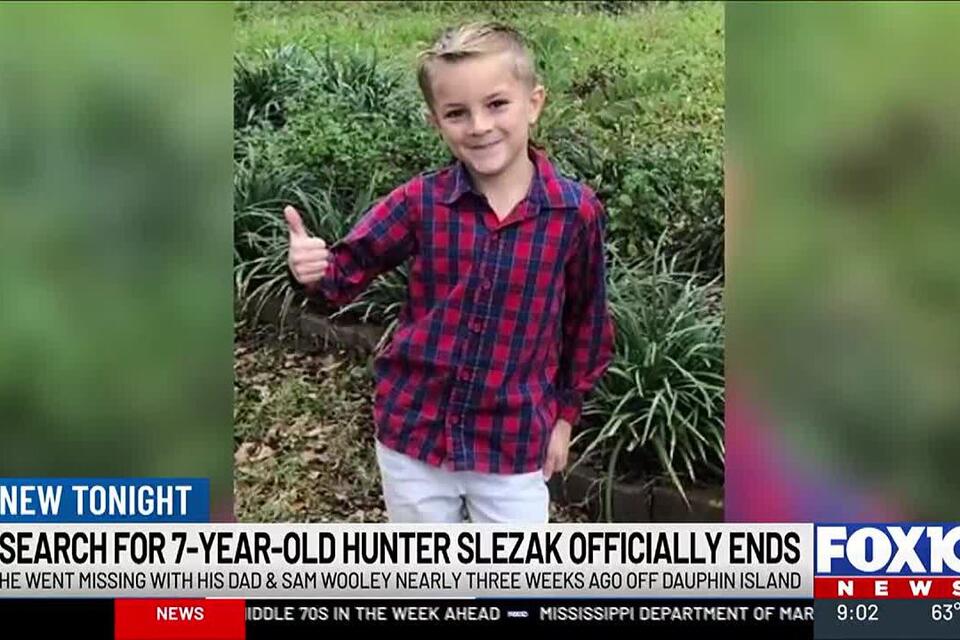 The search for missing 7-year-old Hunter Slezak comes to an end - NewsBreak