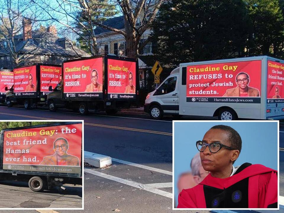 Harvard doxxing truck hounds Claudine Gay: ‘The best friend Hamas ever had’ Harvard doxxing truck hounds Claudine Gay: ‘The best friend Hamas ever had’