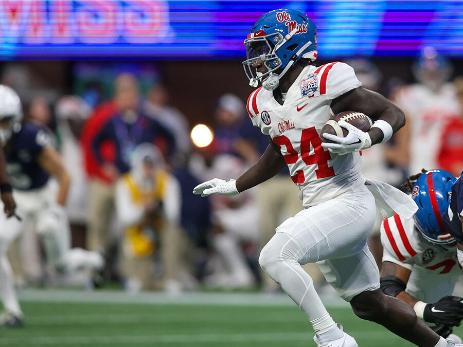 Ole Miss RB Ulysses Bentley IV is now healthy and has speed in his arsenal