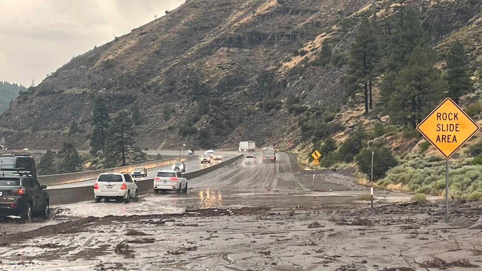 Severe storms bring flash flooding, hail, and mudslides across Western ...