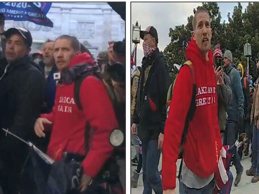'This is not conduct becoming of a Marine': Jan. 6 rioter who sliced ...