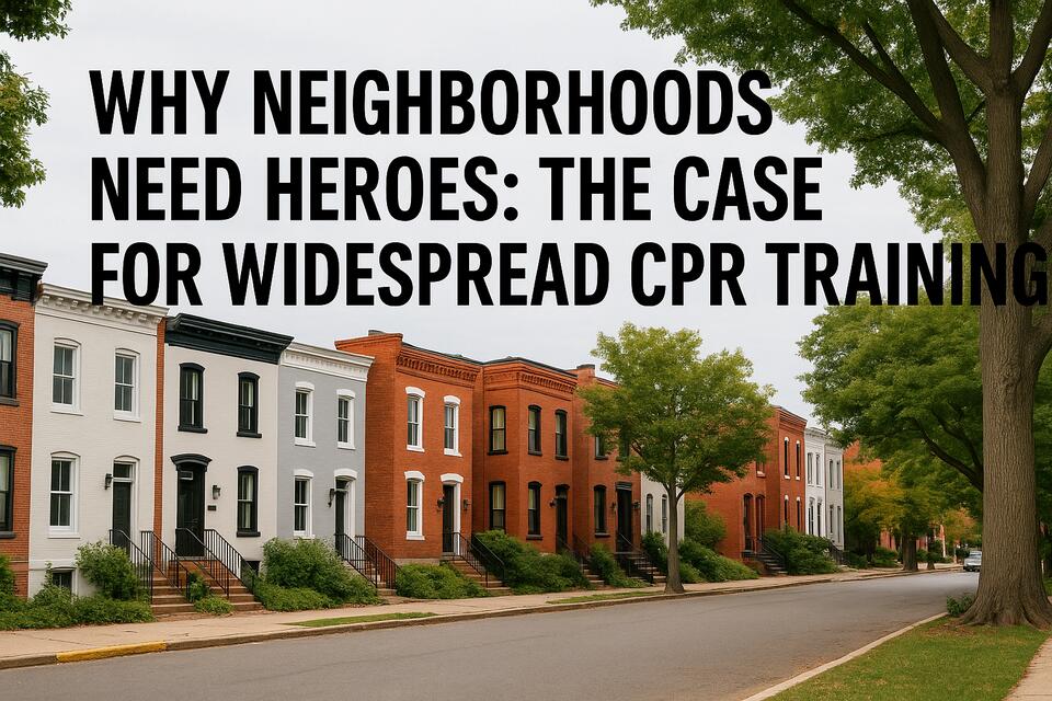 Why Neighborhoods Need Heroes: The Case for Widespread CPR Training ...