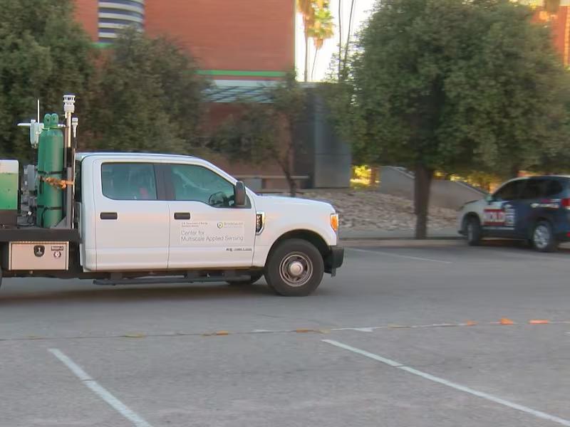Lab trucks collect climate data in Tucson