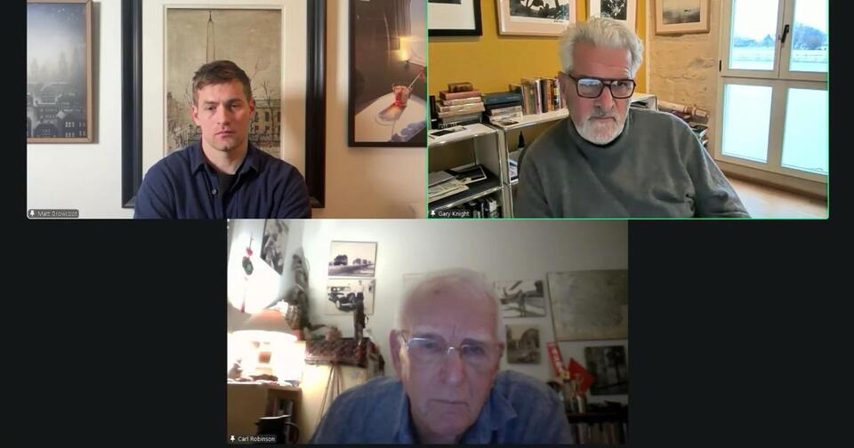 I Appeared on a Panel Discussion With Carl Robinson and Gary Knight ...