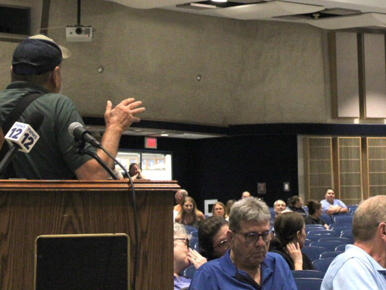 West Islip Residents Protest Proposed Cell Tower