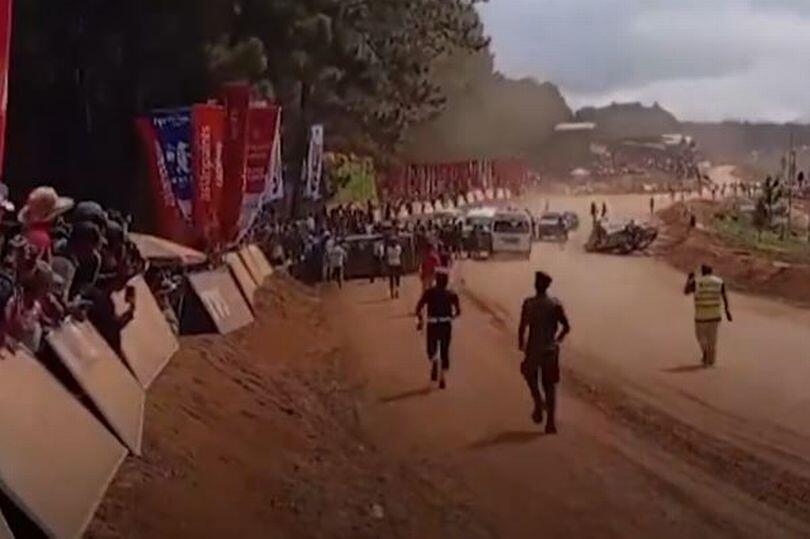 Seven dead and 21 injured after rally car plows into crowd in racing ...