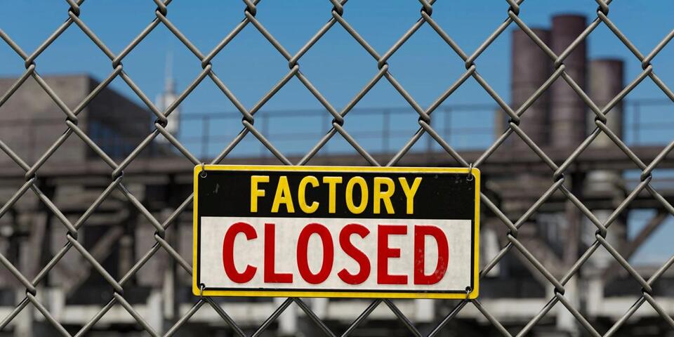 New California factory abruptly closes as business downturn intensifies ...