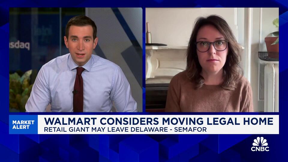 Walmart considers moving legal home out of Delaware: Semafor - NewsBreak