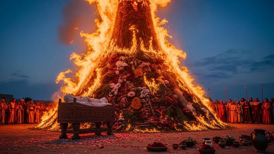 King Asa was buried in a fire so massive it was recorded as a marvel (2 ...